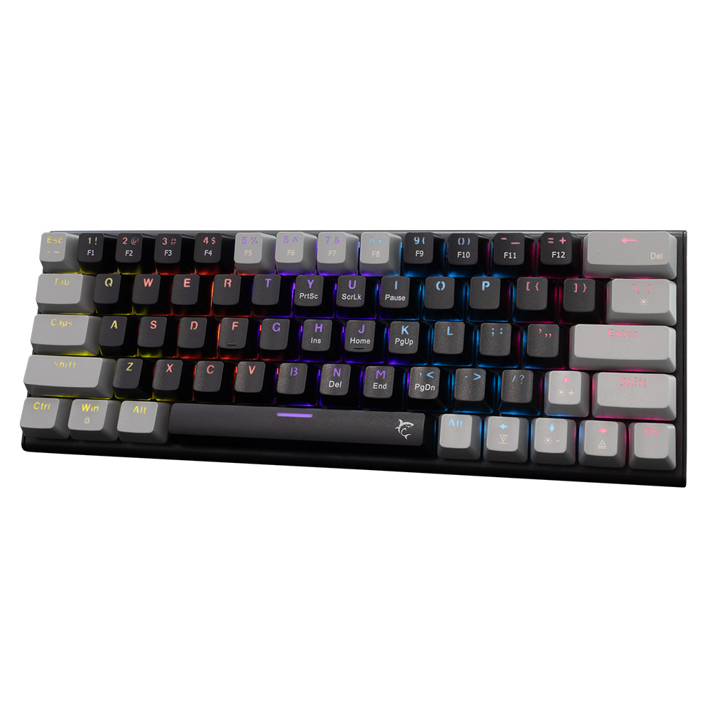 White Shark Mechanical Keyboard Gk-002111v2 Us Red Switch Wakizashi-2 ...
