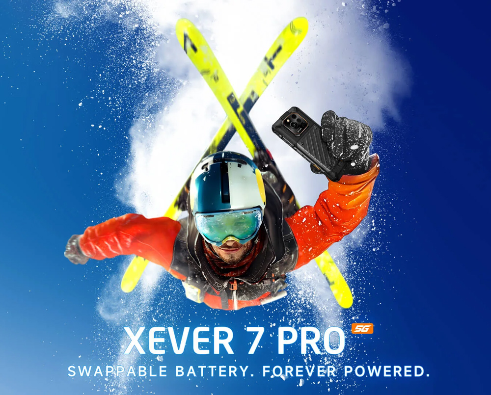 RUGONE smartphone Xever 7 Pro με θερμική εικόνα, 6.67″, 12/512GB, 5G ...